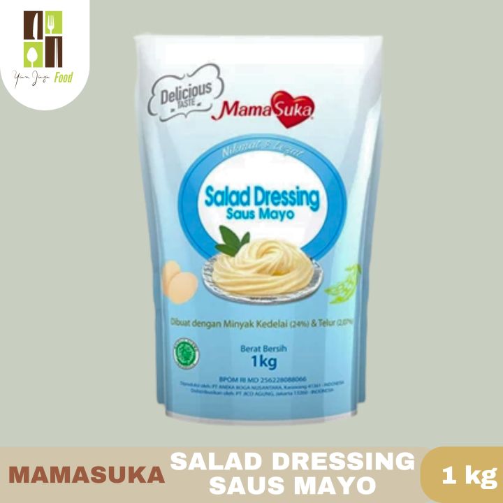 Mamasuka Mayonaise / Mayones / Mayonais / Salad Dressing Saus Mayo 1 kg ...