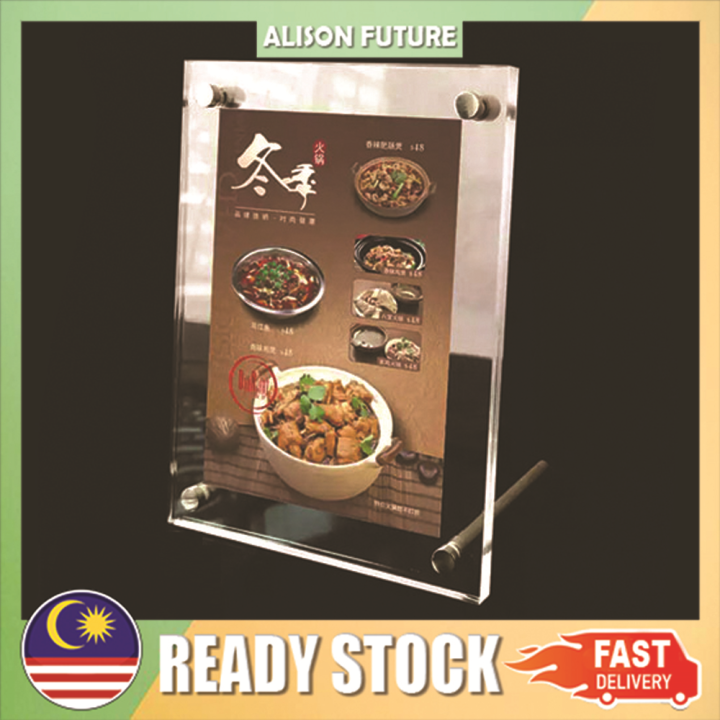 A3/A4/A5 Size Clear Acrylic Certificate Photo Frame Wedding Photo Frame ...