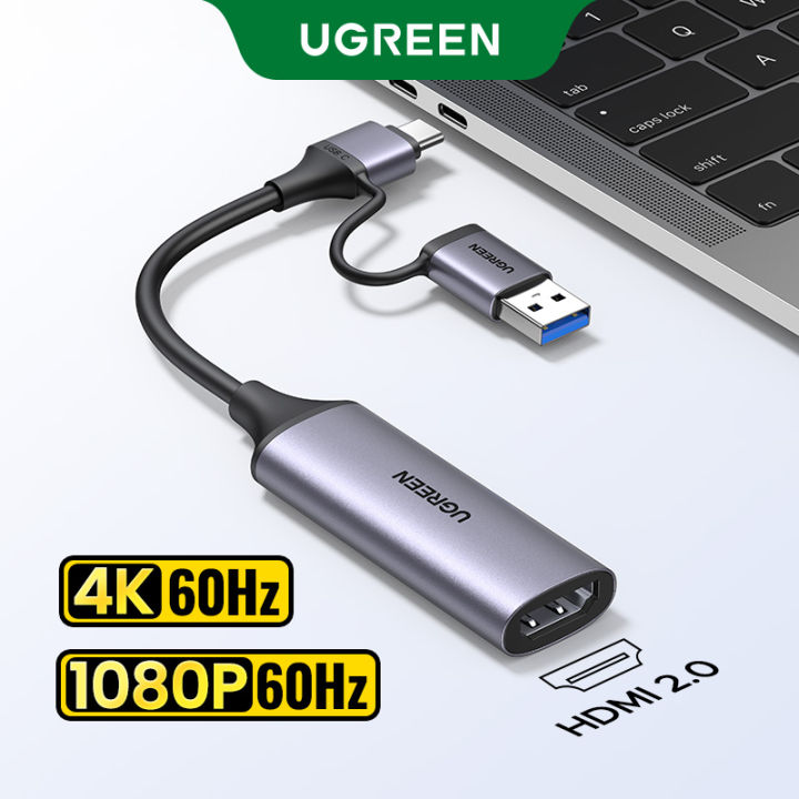 GREEN HDMI Video Capture Card Live Image 4K HD Type C Collector HDMI to ...
