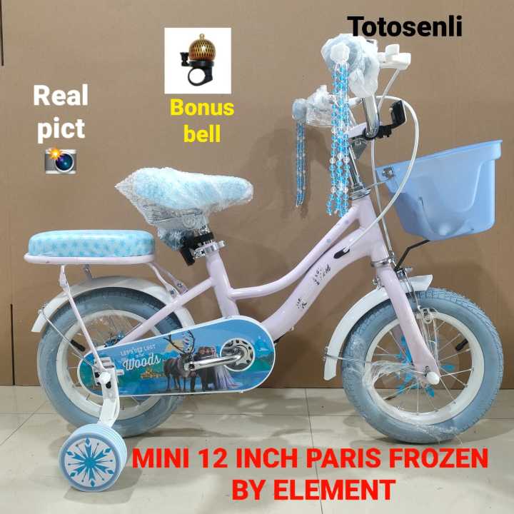 SEPEDA ANAK PEREMPUAN MINI 12 INCH COYOTE PARIS FROZEN BY ELEMENT | Lazada Indonesia