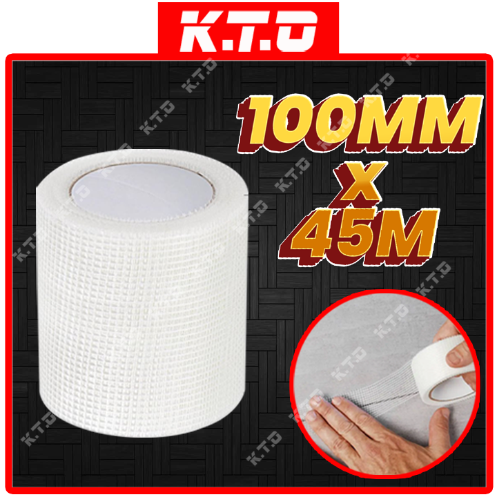 50mm 100mm 150mm X 45m Fiberglass Mesh Tape Drywall Joint Tape Self ...
