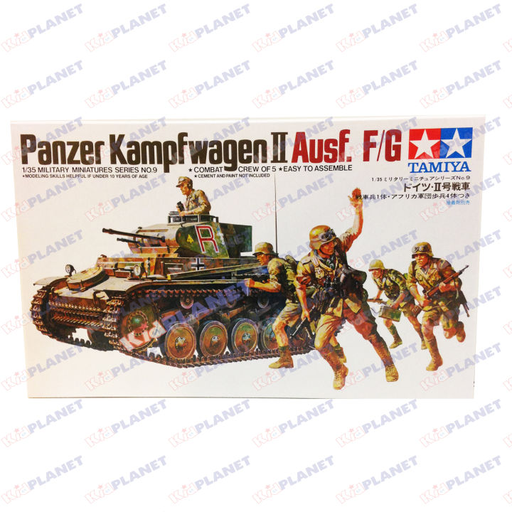 35009 TAMIYA MODEL 1/35 Panzer Kampfwagen II Ausf. F/G | Lazada.co.th