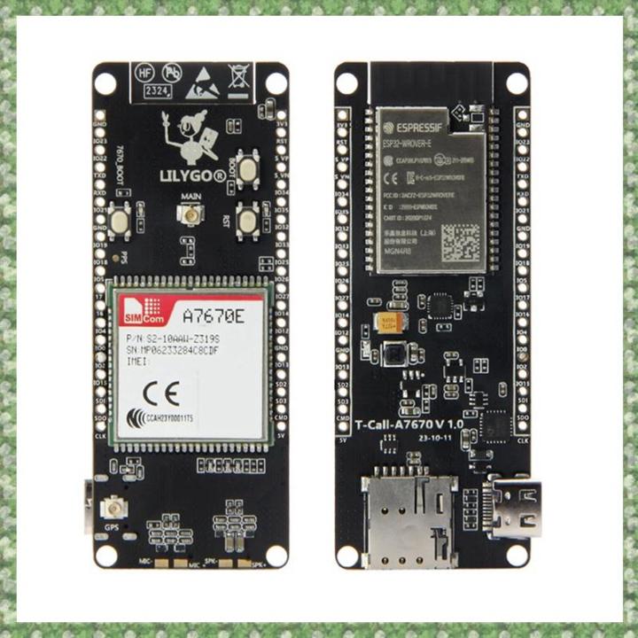 (TGZF) T-Call A7670 4G 2G ESP32 Development Board A7670E LTE GSM ...