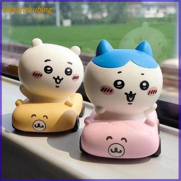 LINNANZHUBING Cartoon Figurine Model Chiikawa Car Figurine Figure Doll ...