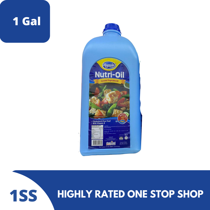 Magnolia Nutri-Oil Coconut Vegetable Oil, 1Gallon | Lazada PH