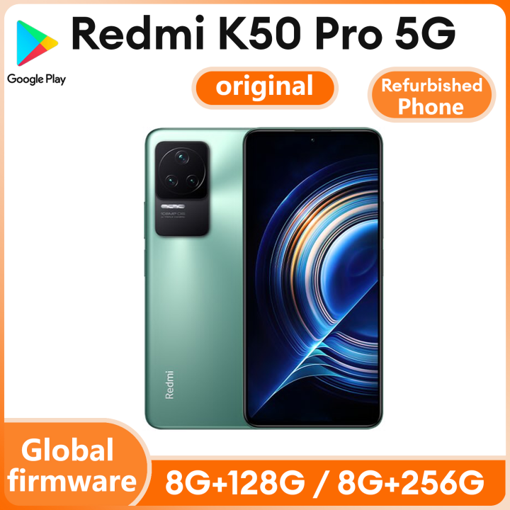 Re-furbished Phone Xiaomi Redmi K50 Pro 5G Global ROM MTK Dimensity 9000 used 98% new 2K OLED ...