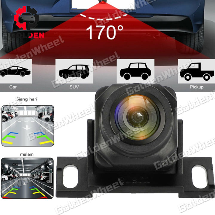 Kamera Parkir Orca AHD 720P Waterproof Mobil Kamera Belakang Mobil Universal Cvbs 170 Derajat ...