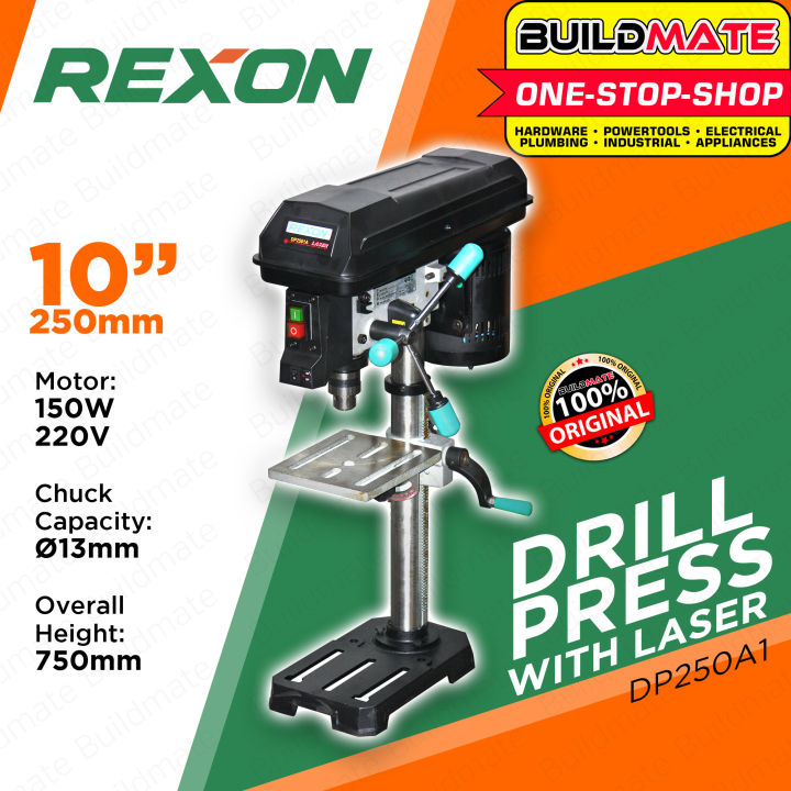 REXON Heavy Duty 13mm Drill Press with Laser Floor 150W DP2501A ...