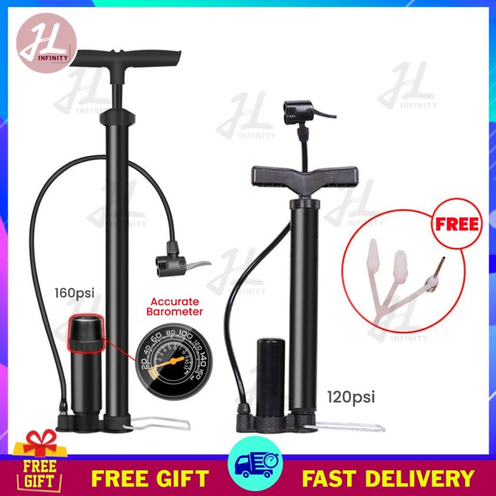JL Ready Stock Bike Pump / Bicycle Inflator / Pam Tayar Basikal / Pam ...
