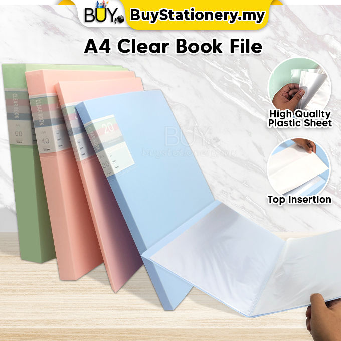 A4 Morandi File Folder 20/30/40/60 Layer Document Paper Organizer ...