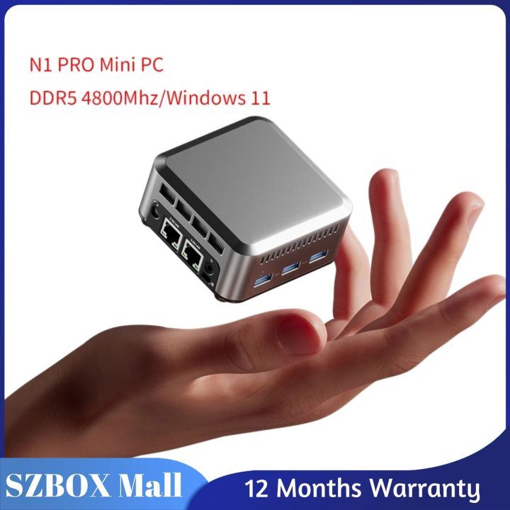 SZBOX N1 PRO Intel N100 Mini PC Windows 11 DDR5 4800Mhz M.2 2242 NVMe ...