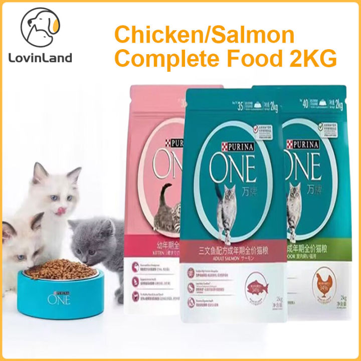 Purina ONE Complete Cats Dry Food High Protein for Pet Cats Kittens ...
