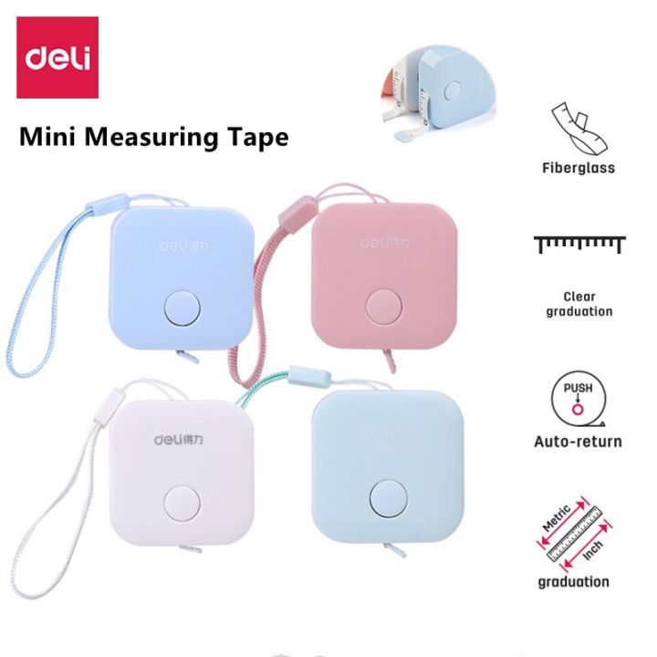 hg Deli Mini Measuring Tape Measures Portable Retractable Ruler ...