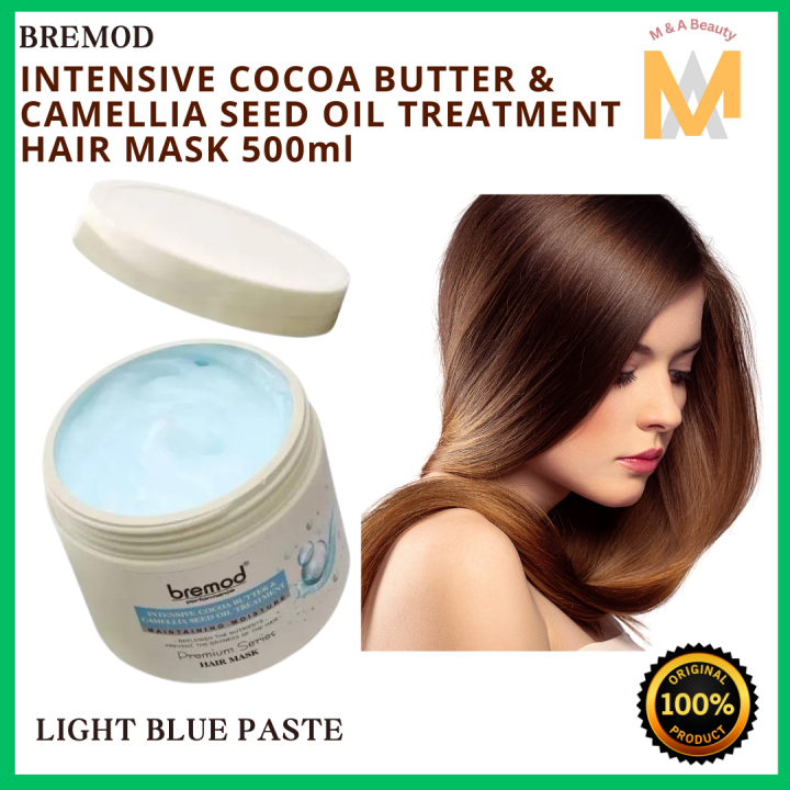 BREMOD INTENSIVE COCOA BUTTER & CAMELLA SEED OIL TREATMENT HAIR MASK ...
