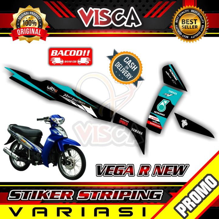 Stiker Striping Vega R New Variasi Petronas 02 | Lazada Indonesia