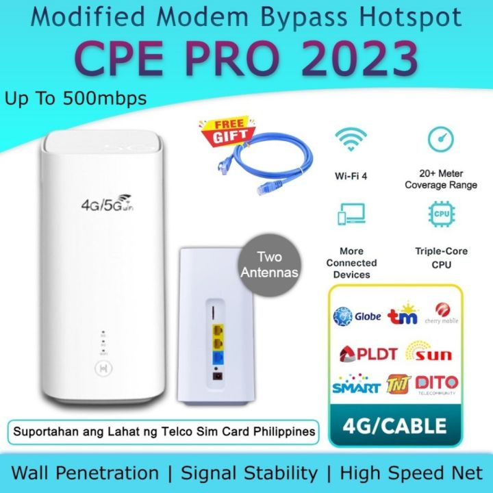 WiFi Router Sim Card Modem 4G5G Pro CPE Original LTE Cat12 Up To 600Mbps 2.4G 5G AC1200 | Lazada PH