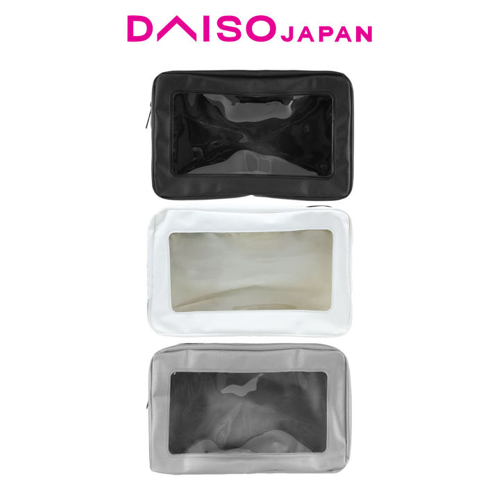 Daiso Storage Pouch with Window | Lazada PH