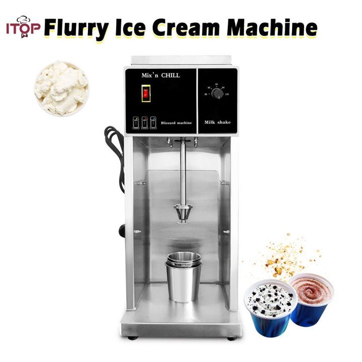 ITOP Speed Adjust Flurry Ice Cream Blender Machine DIY Kinds Of Flurry ...