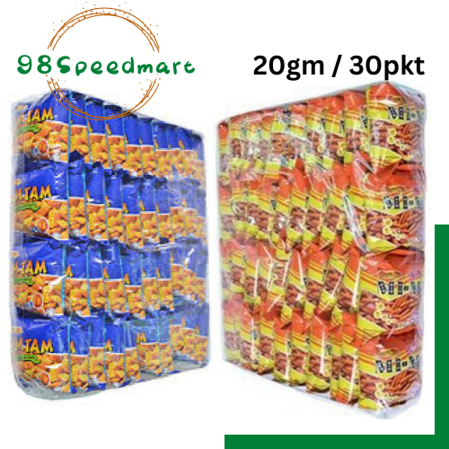 [98] Snek Ku (Tam-Tam/Mi-Mi) Snack 20g x 30pcs | Lazada