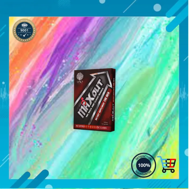 [best seller]UNO MAX OUT 10 Capsules Maxout natural boost men ...