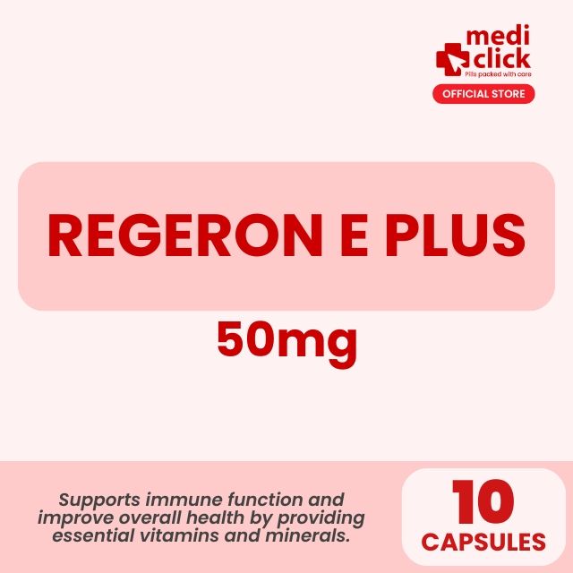 Regeron E Plus 50mg - 10 CAPSULES | Lazada PH