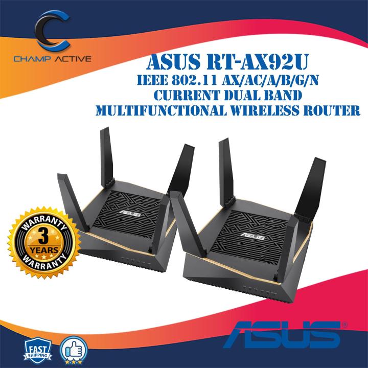 ASUS RT-AX92U Gaming Router | Lazada