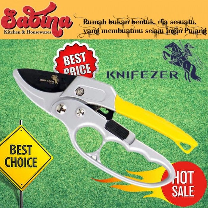 Gunting Taman Pemotong Ranting Garden Pruning Shear Scissors WALFRONT ...