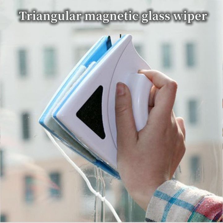 Double-sided Magnetic Window Glass Cleaner Water Wiper Cleaning Tools ...