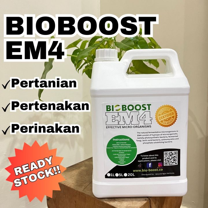 EM4 Effective Microorganisms agriculture aquaculture compost fertiliser ...