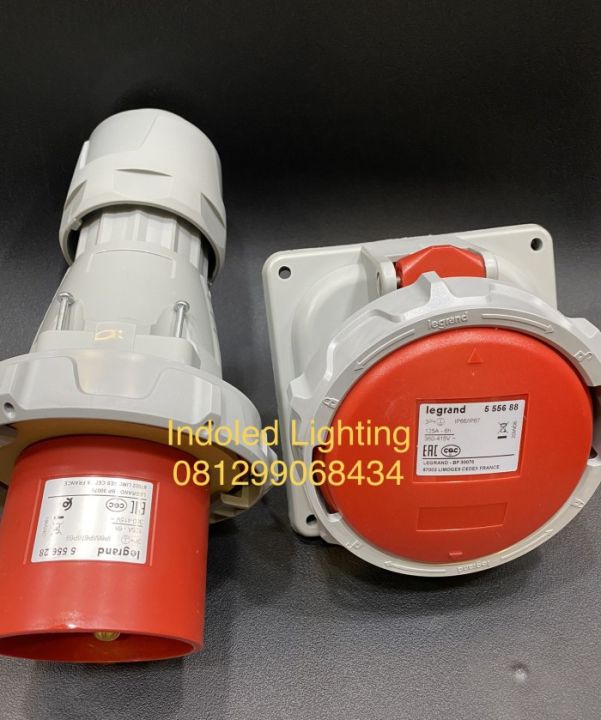 SOKET INDUSTRI LEGRAND PANEL MOUNTING LEGRAND 4 KAKI 125A 125 AMPERE ...