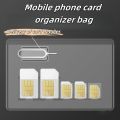 Secure SIM Card Case with Built-in Eject Pin - Storage Protector for ...