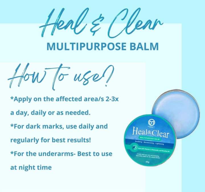 Heal and Clear Multipurpose Balm bundled with Himalayan Soap | Lazada PH
