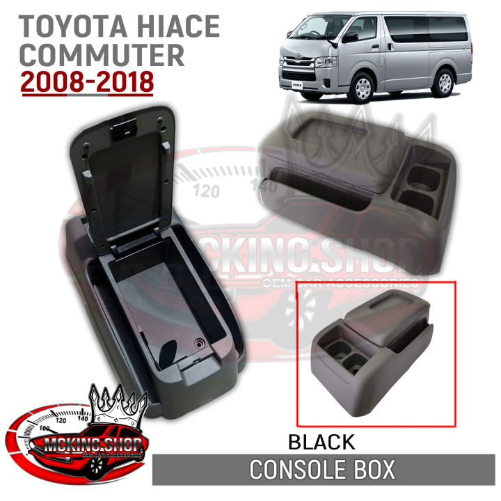 Toyota Hiace Commuter 2008-2018 OEM Armest Console Box (Black) | Lazada PH