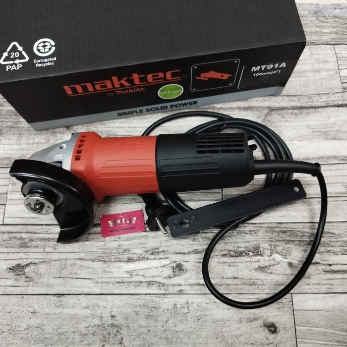 Model MAKTEC Mesin Gerinda Tangan 4" inch Listrik MT 90 - Electric ...