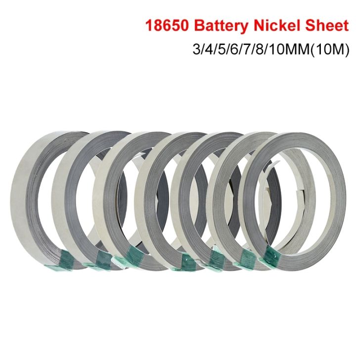 1 Cuộn Tấm Niken Pin Li-ion 10M 18650 Đầu Nối Dây Đai Thép Mạ Niken Máy ...