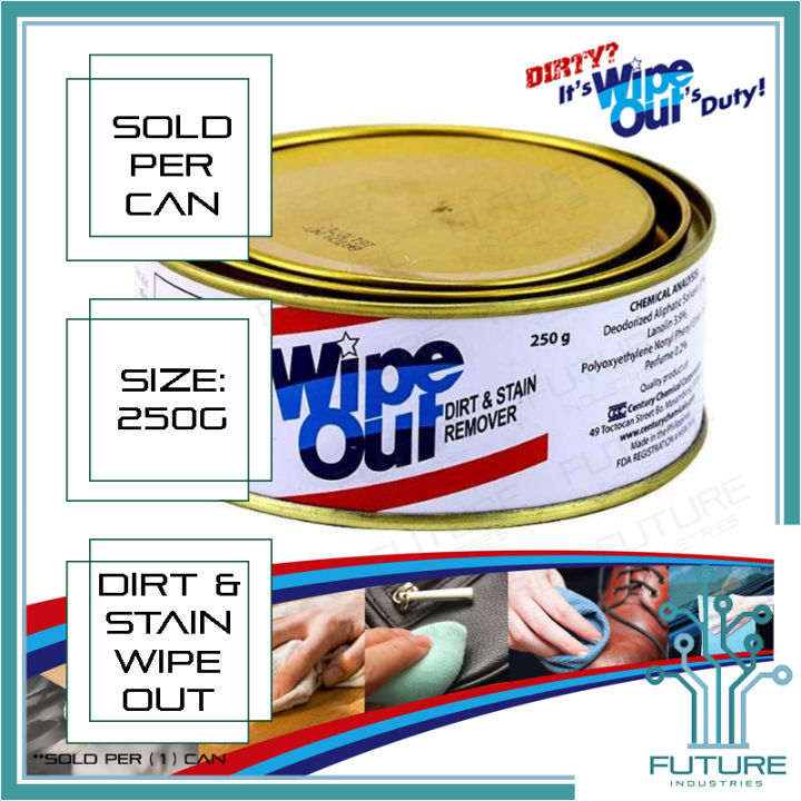Wipe Out WipeOut Cleaner Dirt and Stain Remover Car Cleaner Cleaning ...