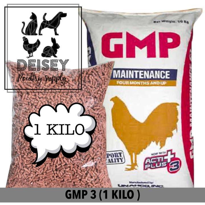 GMP 3 MAINTENANCE PELLET FEEDS (1 KILOGRAM) | Lazada PH