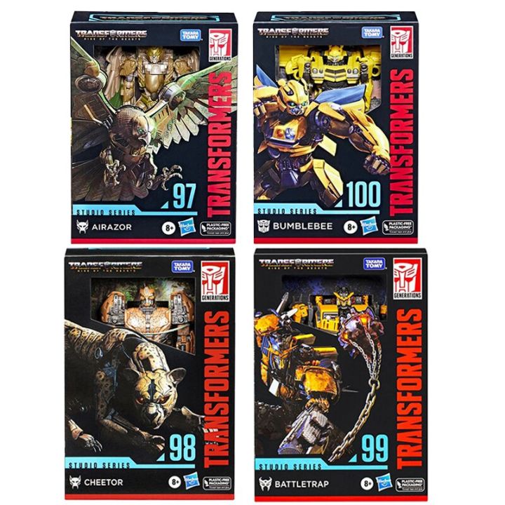 Transformers Studio Series 97 Airazor 100 Bumblebee 98 Cheetor SS99 ...