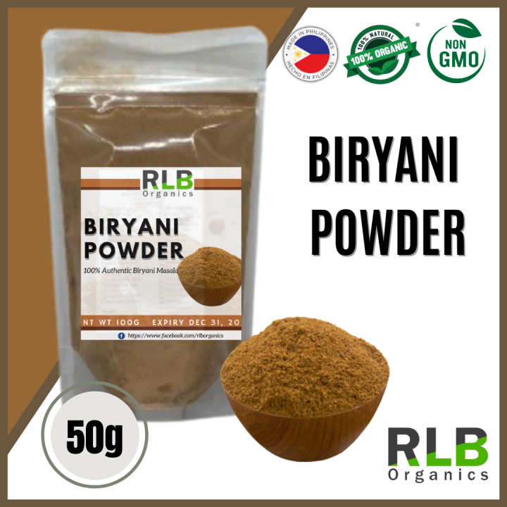 50 grams Biryani Powder - Biryani Masala Powder Pure Natural Biryani ...