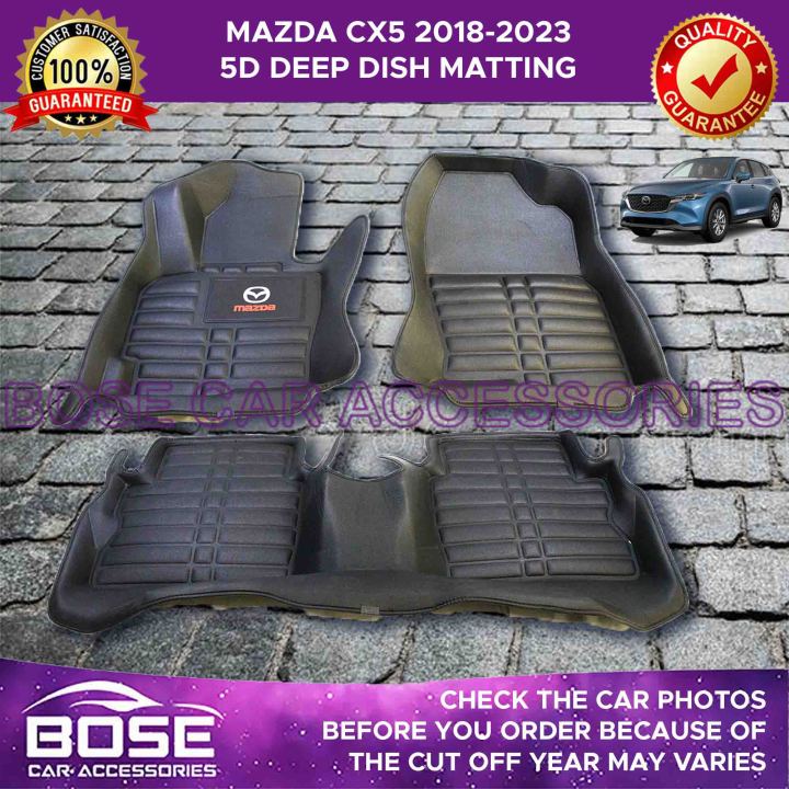 5D Deep Dish Matting for Mazda CX-5 2018 2019 2020 2021 2022 2023 Floor ...