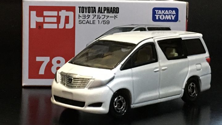 RARE Tomica Toyota Alphard Gen 2 No.78 1/64 bisa COD | Lazada Indonesia