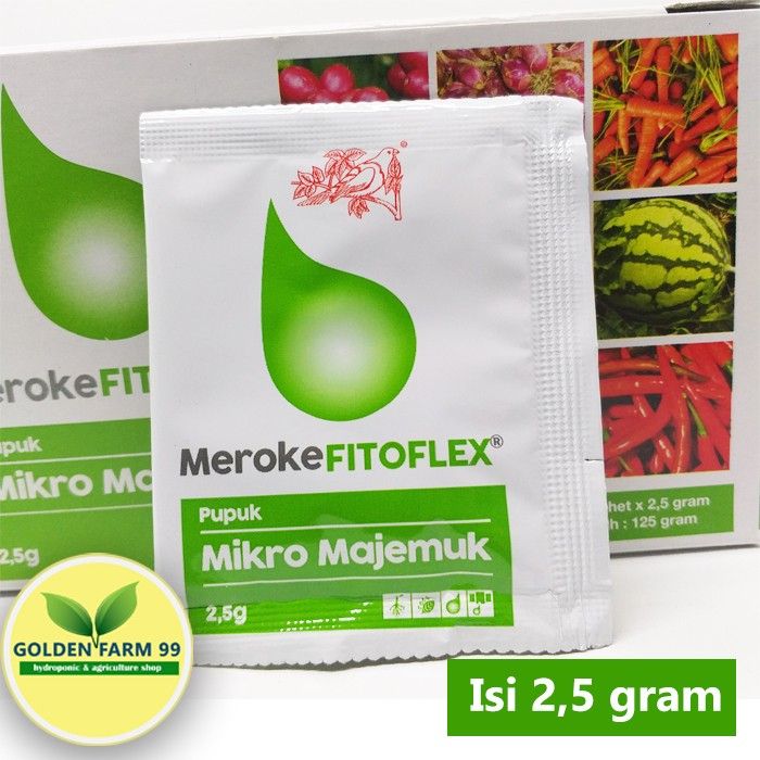 Pupuk Mikro Majemuk MEROKE FITOFLEX - Original Pack | Lazada Indonesia