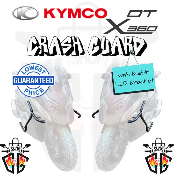 KYMCO DTX360 350 - Half Crash Guard Heavy Duty | Lazada PH