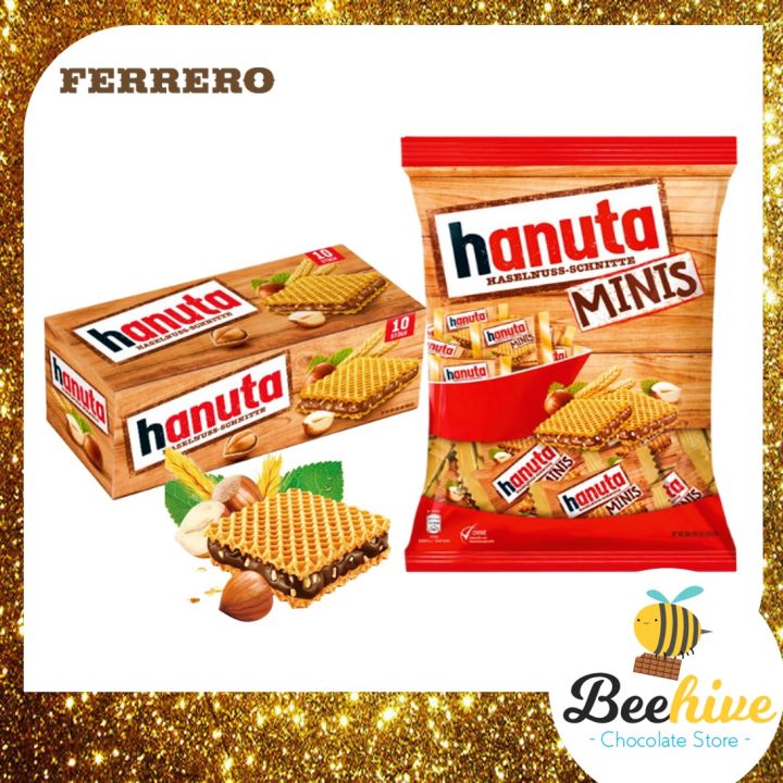 Ferrero Hanuta Minis Hazelnut Chocolate Wafer 200g - 220g | Lazada
