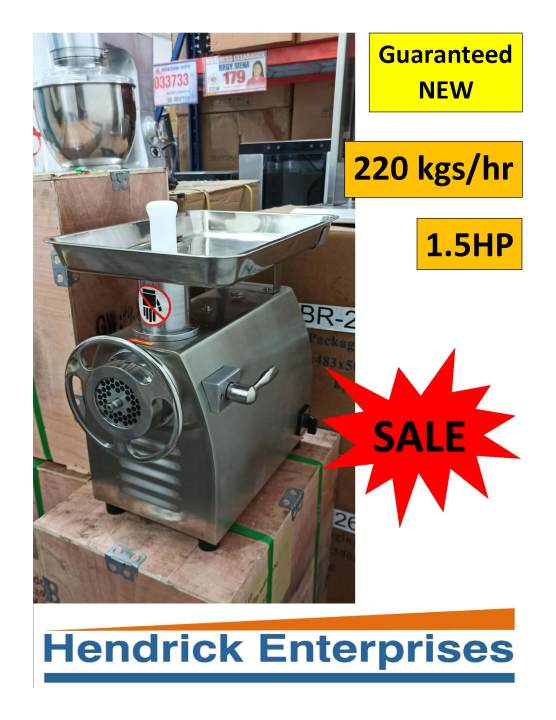 Meat Grinder (1.5Hp 220Kgs/hr) MODEL BR22G | Lazada PH