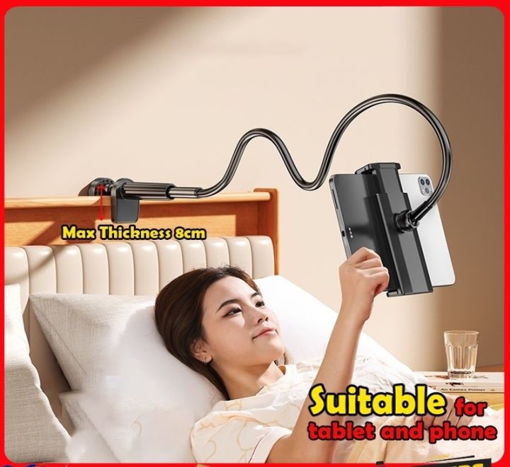 Universal Cell Phone Tablet Holder Flexible Long Arm Hands-Free Cell ...