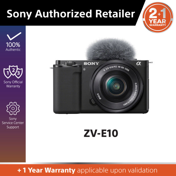 Sony ZV-E10L / ZVE10 / ZV-E10 / ZV Interchangeable-lens Alpha E-Mount Camera / Mirrorless APS-C ...