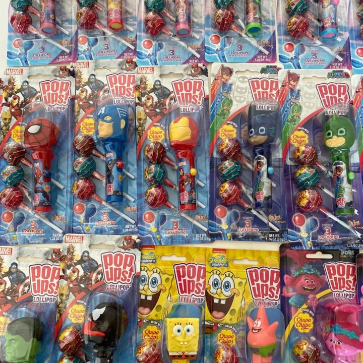 Flix Candy Pop Ups Lollipop Chupa Chups Lollipop 3 pcs | Lazada PH