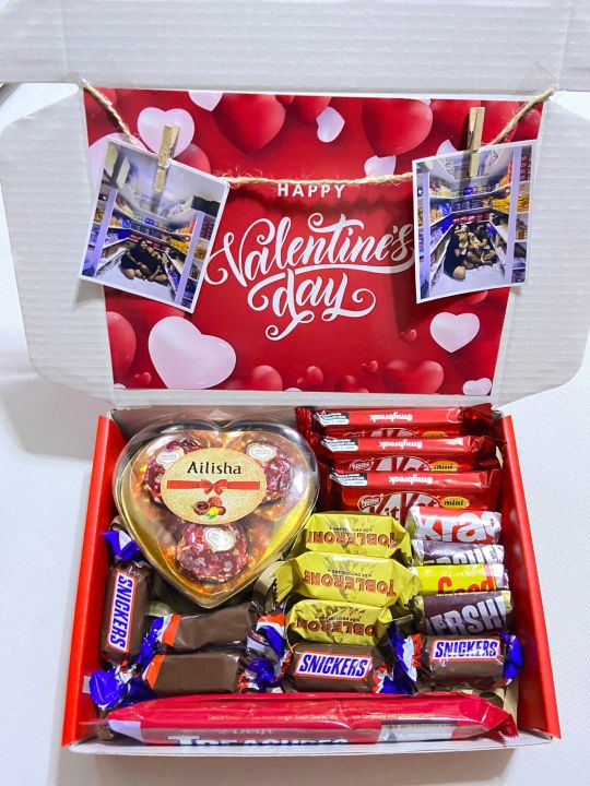Valentines Assorted Chocolate Gift Box Package 15.1 with picture and ...