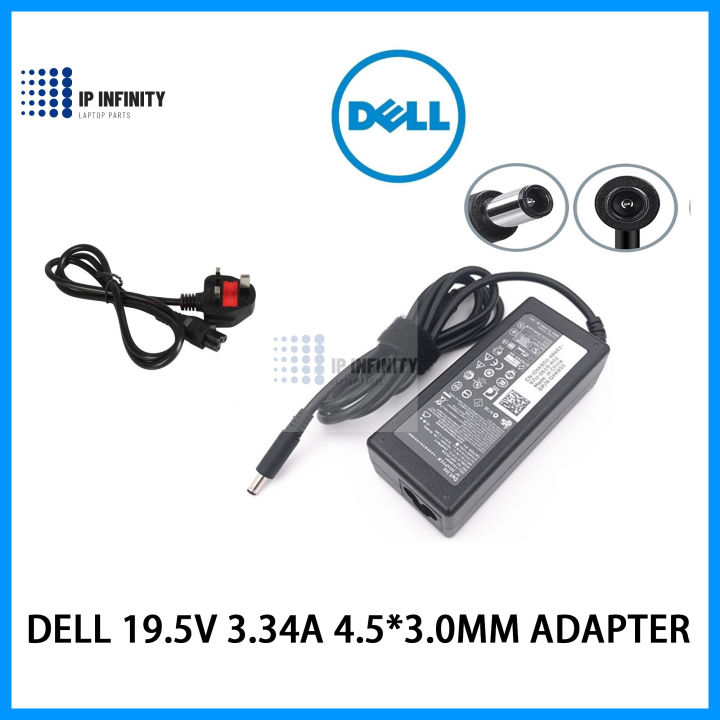 DELL 4.5*3.0MM INSPIRON 15 3000 3655 3252 3050 5552 LAPTOP CHARGER ...